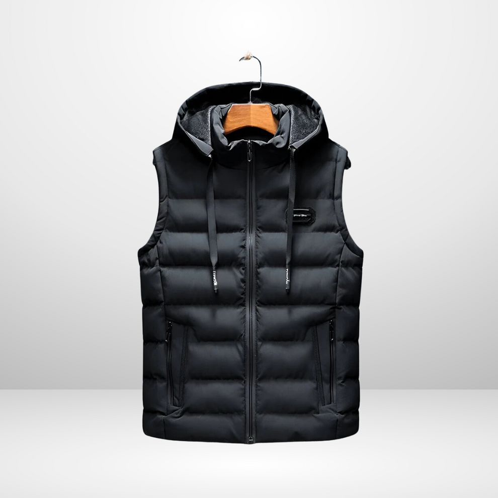Padded Vest with Hood – Maria & David New York